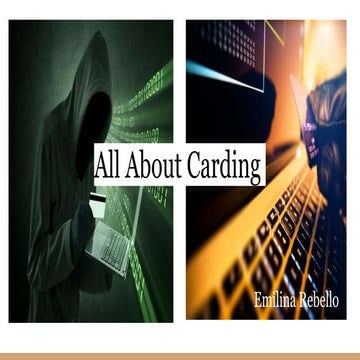 All about carding | PPTX