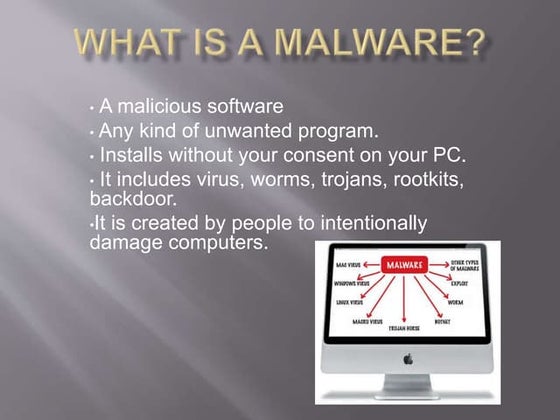 Malware ppt | PPTX