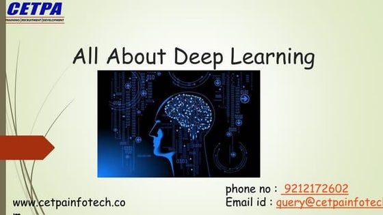 Deep learning.pptx | Artificial Intelligence | Technology & Computing
