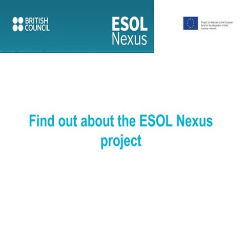 All about esol nexus | PPT | Education
