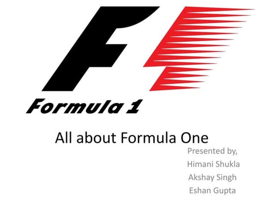 The formula one 3,13................pptx