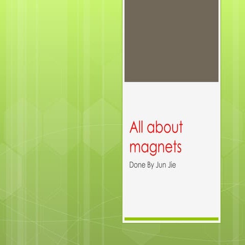Magnetism experiment | PPT