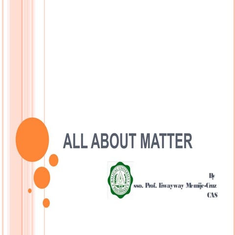 All about matter12 | PPT