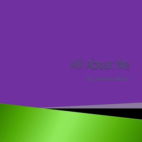 All about me | PPT