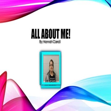 All about me! | PPTX