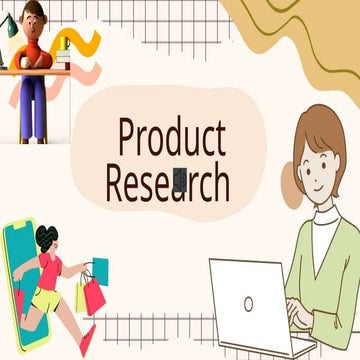 Amazon Product Research Presentation Sample | PPTX