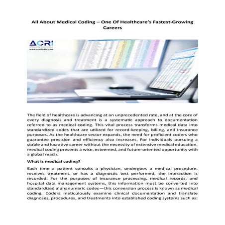 Medical Coding | PPTX