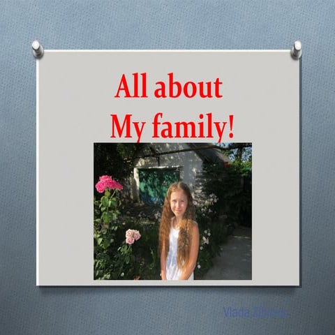 All about my family | PPT