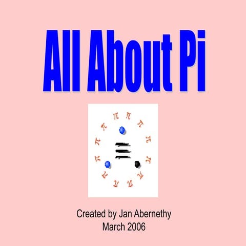 All About Pi | PPT