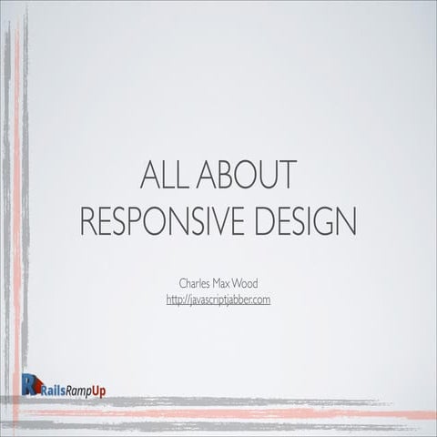 All about responsive web design | PDF