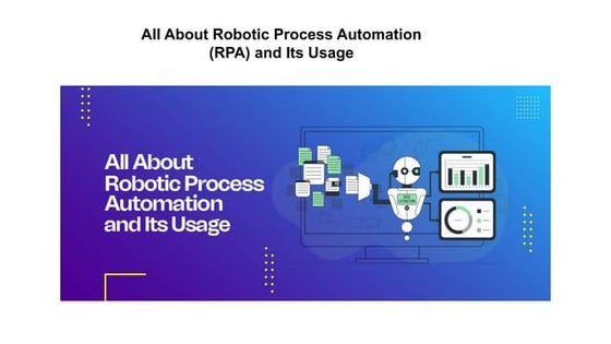Types of robotic process automation | PDF