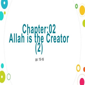 Allah is the Creator 2.pptx