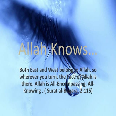 Allah knows | PPTX