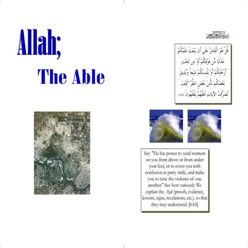 Allah; The Able | PDF | Islam | Religion & Spirituality