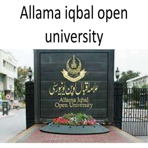 Allama iqbal open university.pptx