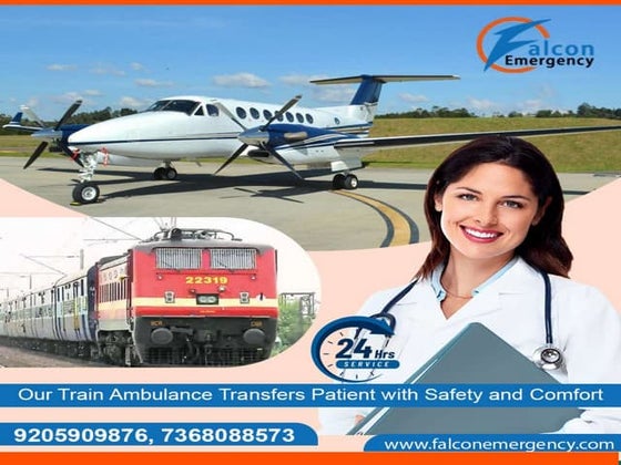 Falcon Train Ambulance in Ranchi and Guwahati Provides Proper ICU ...
