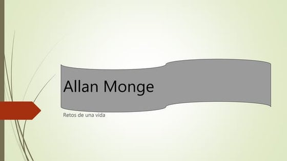Allan Monge Fallas presentations