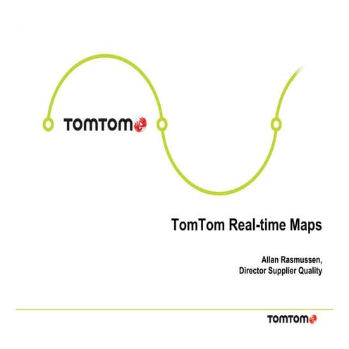 Allan Rasmussen TomTom Maps June 16th 2014 - INSPIRE Conference | PPT