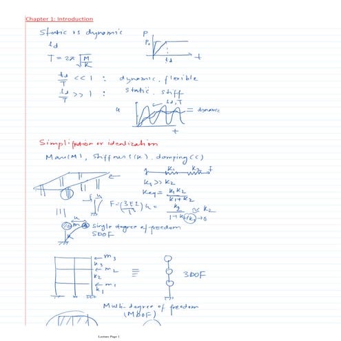 Structural Dynamics Notes.pdf