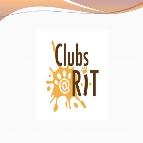 RIT All Clubs Presentation Fall 2015 | PPT