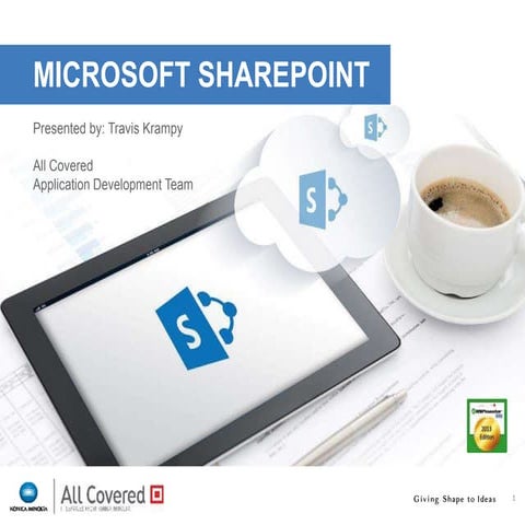 Microsoft SharePoint Presentation from All Covered | PPT