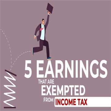 Comprehensive Overview of Five Non-Taxable Incomes According to CBDT ...
