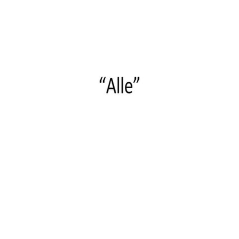 Alle | PPT