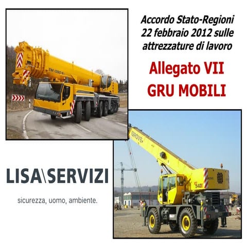 Corso di formazione e aggiornamento GRU MOBILI | PDF