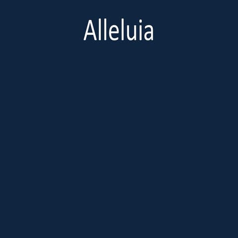 Alleluia jesus culture | PDF