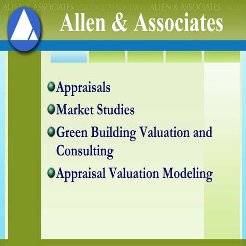 Allen & Associates | PPT | Business | Business and Finance