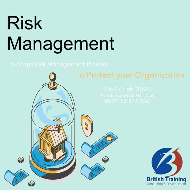5 steps of Risk Management | PPTX