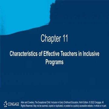 Allen Chapter 11 | PPTX