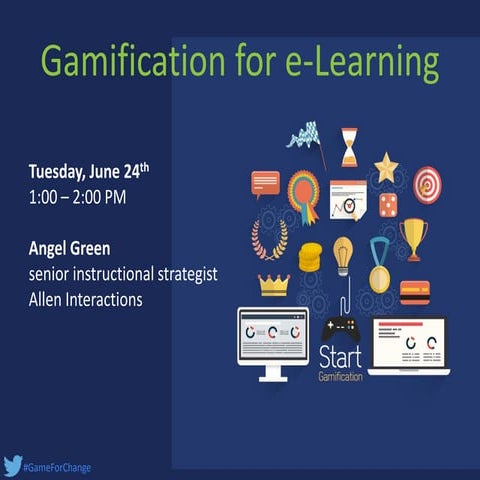Allen interactions gamification for e learning | PDF