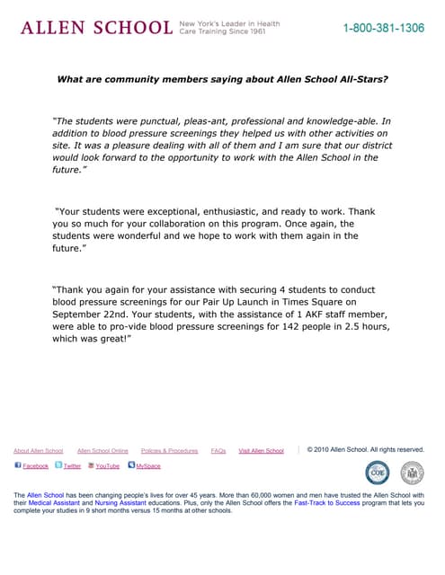 Allen School Student of the Month: October 2011 | PDF