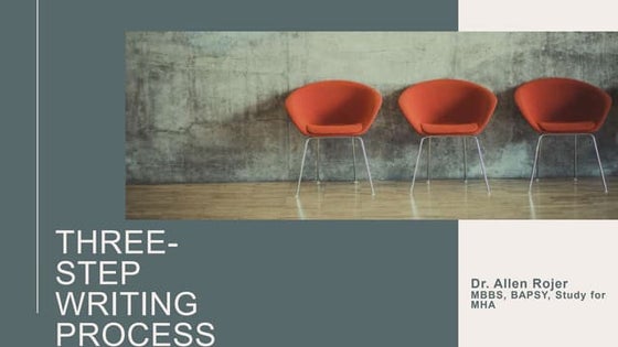 3 x3 writing process | PPTX
