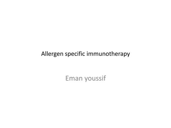 Immunotherapy | PPT