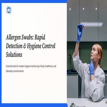 Allergen Swabs for Effective Surface Hygiene Monitoring | PDF
