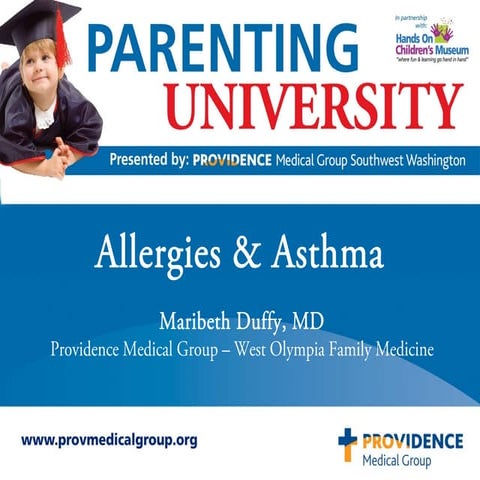 Managing Childhood Allergies & Asthma | PPTX
