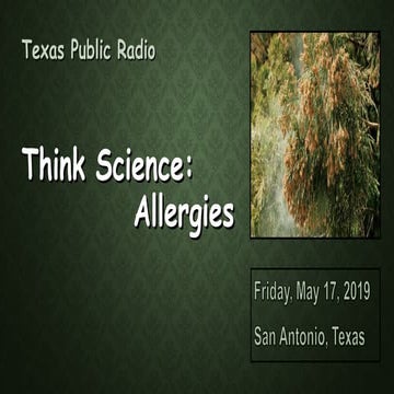 Think Science: Allergies, by Dr. Jeff Hallett | PPT