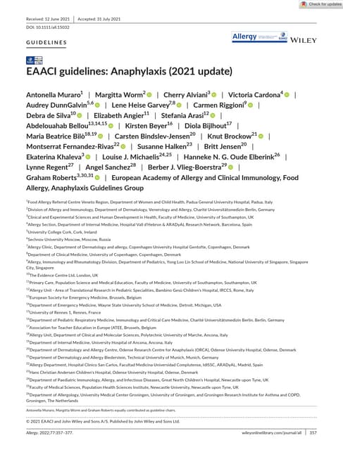 Aria guideline 2019 | PDF