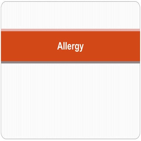 Allergy Pptx