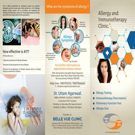 Allergy Clinic Brochure | PDF