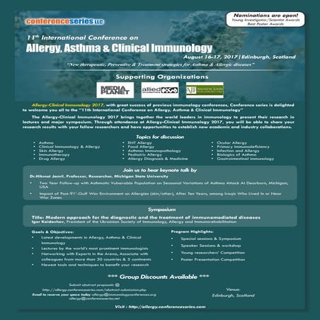 SMi Group's Allergies 2017 conference | PDF