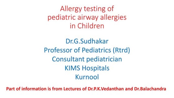 Allergy Clinic Brochure | PDF