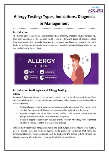 Allergies | PPTX | Allergies | Diseases and Conditions