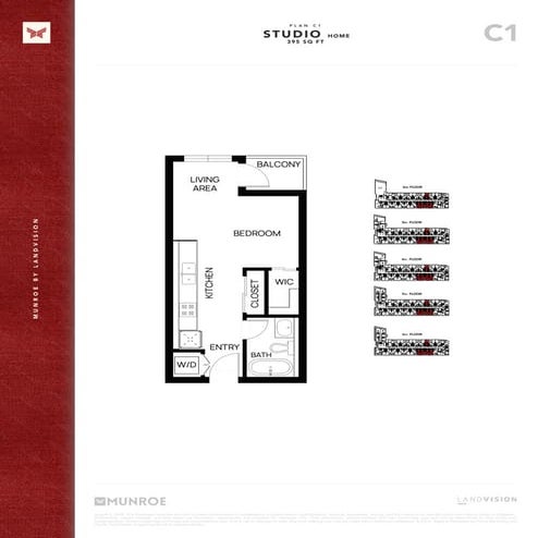 All Floorplans for Munroe Langford August 2024 | PDF