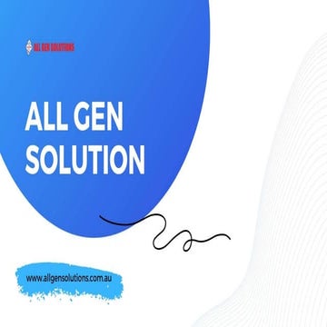 ALL GEN SOLUTION - allgensolutions. | PPTX