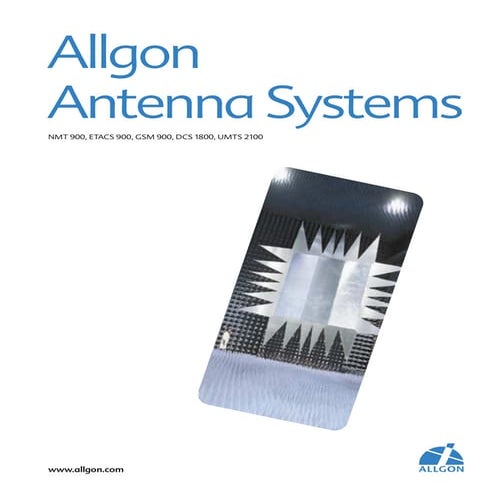 Allgon dualband antenna specification | PDF