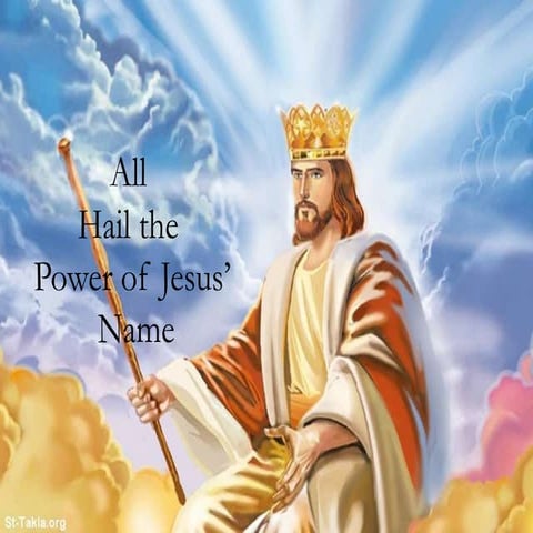 All hail the power of jesus' name | PPTX