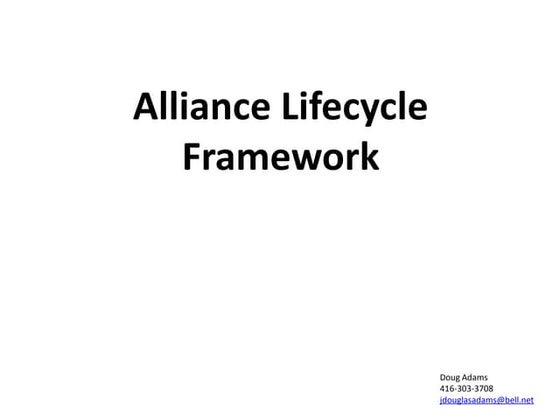 My Project Management Framework | PPT